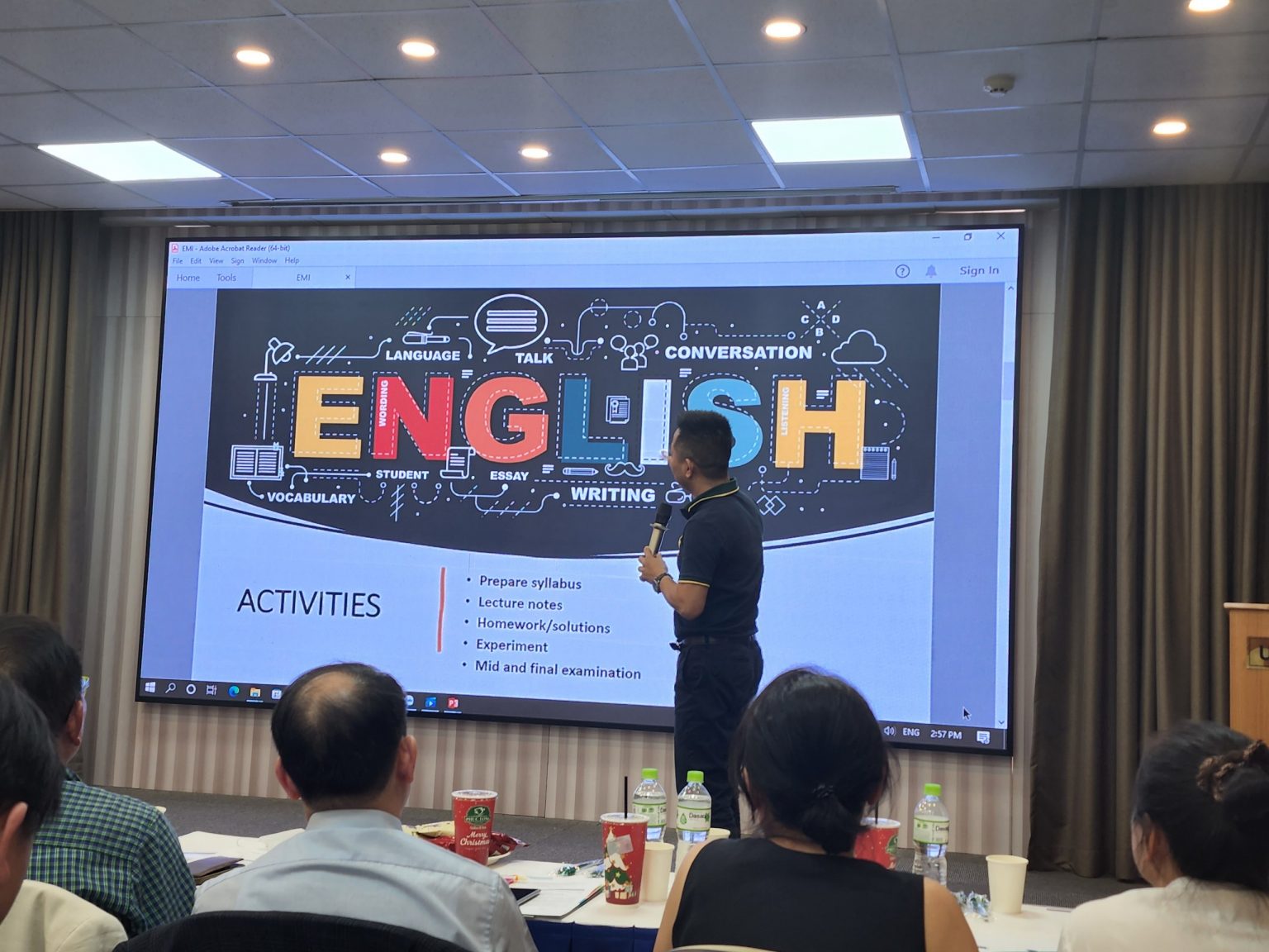 Seminar on effective teaching methods using English as a medium at ...