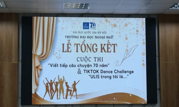 Lan tỏa tình yêu ULIS qua hai cuộc thi “Viết tiếp câu chuyện 70 năm” và ...