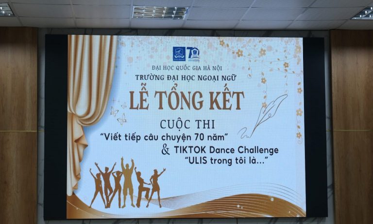 Lan tỏa tình yêu ULIS qua hai cuộc thi “Viết tiếp câu chuyện 70 năm” và ...