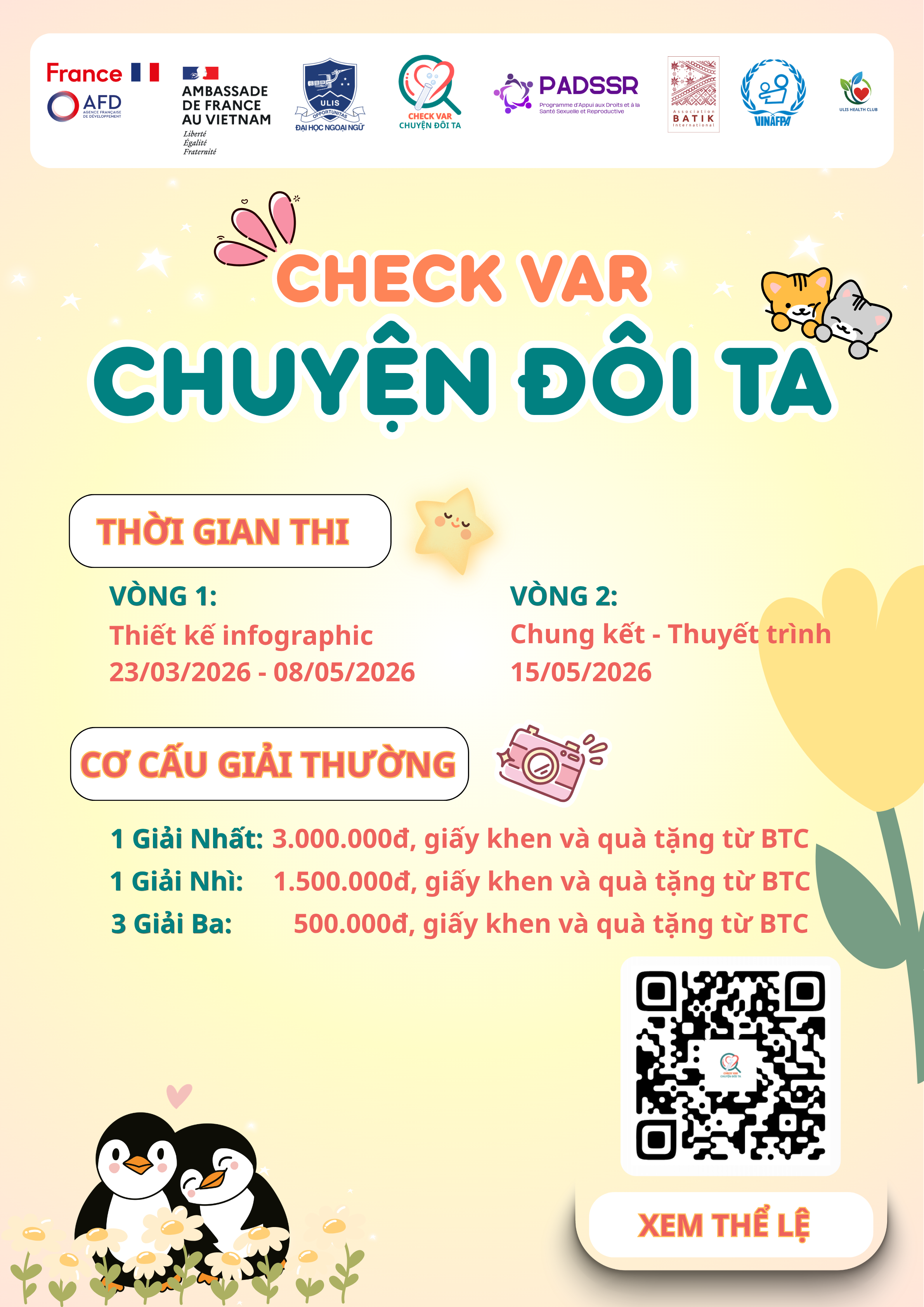 Phát động cuộc thi CHECK VAR – CHUYỆN ĐÔI TA – Trường Đại học Ngoại ngữ ...